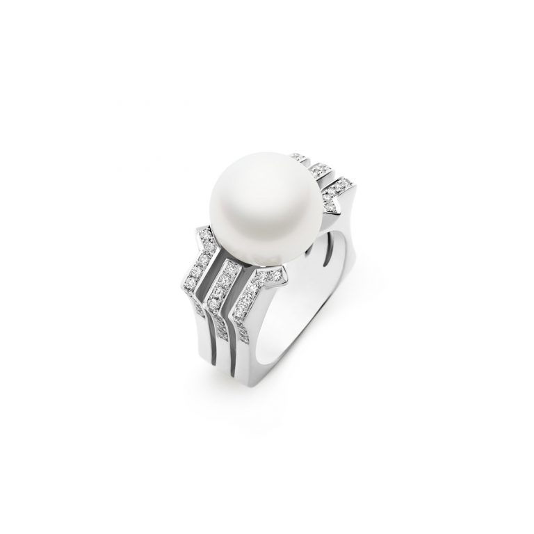 Kailis Pearl and White Diamond Adored Ring - Fine Jewellery and Argyle ...