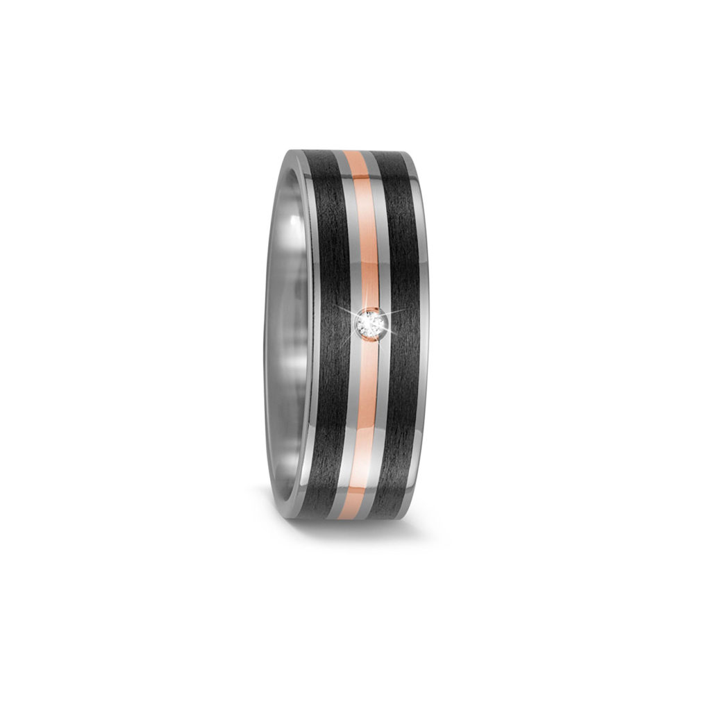White Gold Gents Ring with Colorit Rows - Fine Jewellery and Argyle ...