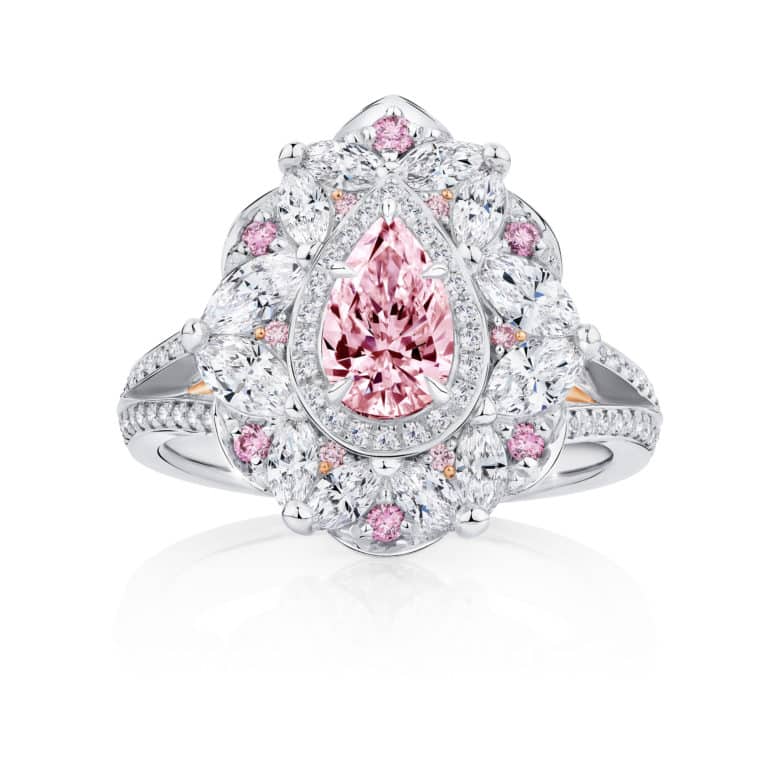 Anjali Argyle Pink Diamond Ring - Fine Jewellery and Argyle Pink ...